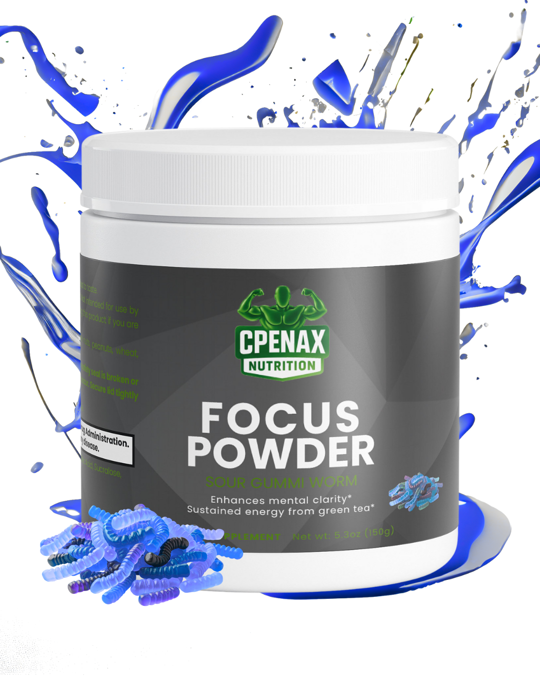 Focus Powder (Sour Gummi Worm) – CPENAX NUTRITION
